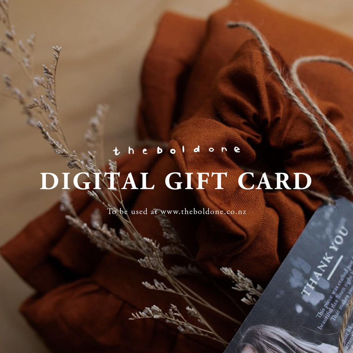 'The Bold One' Gift Card